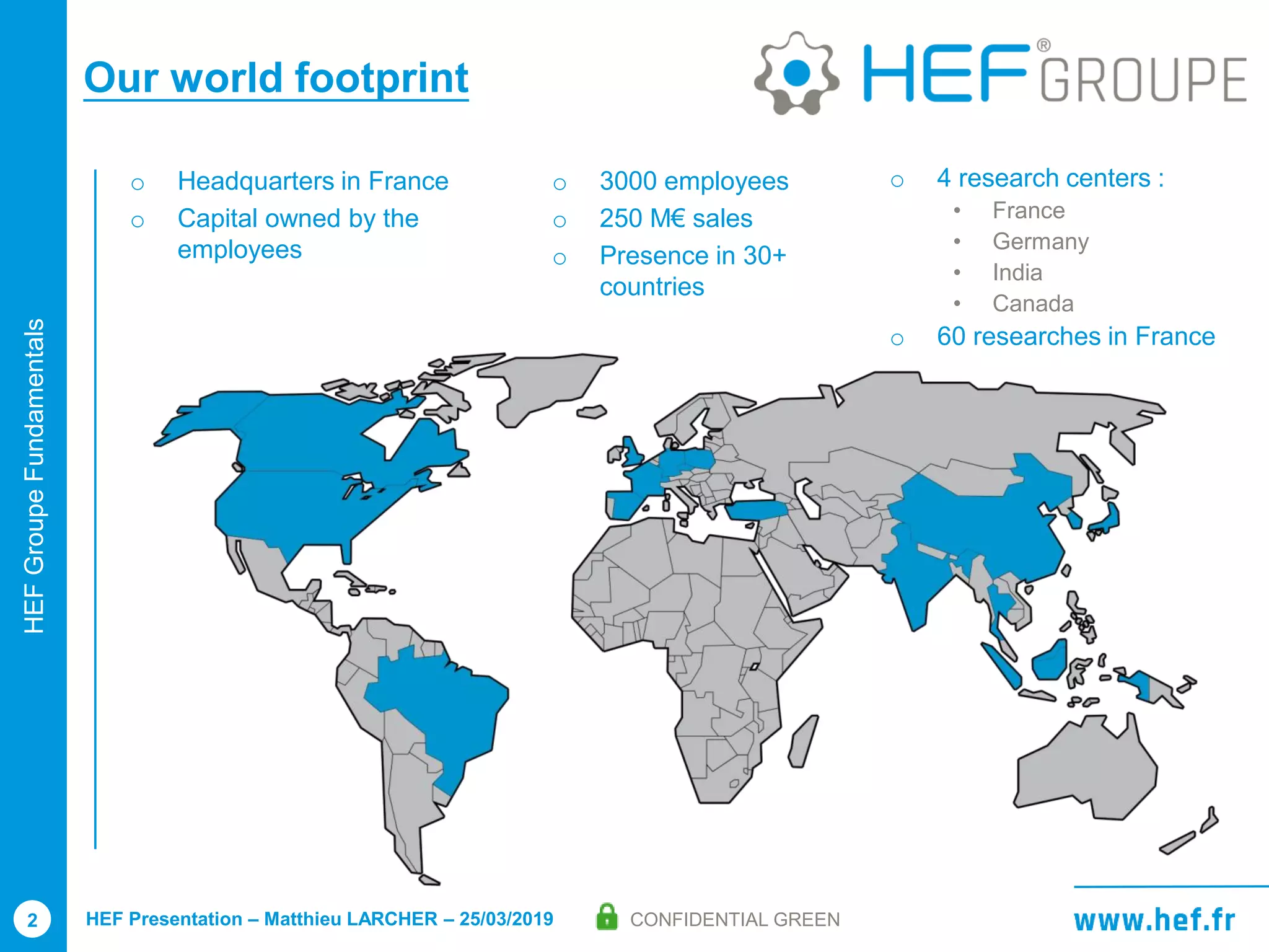 Hef groupe presentation | PDF | Chemistry | Science