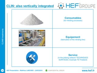 Hef groupe presentation | PDF | Chemistry | Science