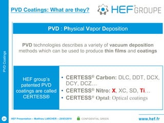 Hef groupe presentation | PDF | Chemistry | Science