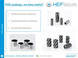 Hef groupe presentation | PDF | Chemistry | Science