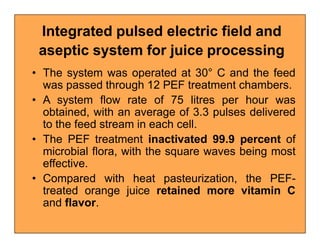 high intensity pulsed electric field processingpptx | PPTX