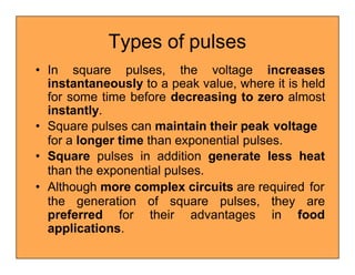 high intensity pulsed electric field processingpptx | PPTX