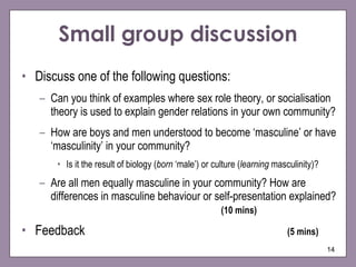 Hegemonic Masculinity Examples