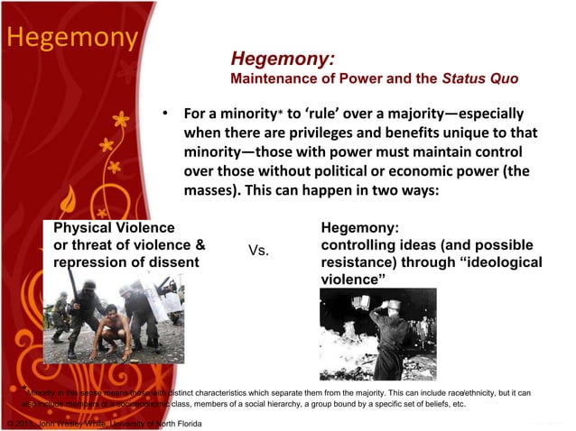 Hegemony | PPTX | Politics