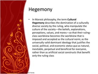Hegemony | PPTX | Politics