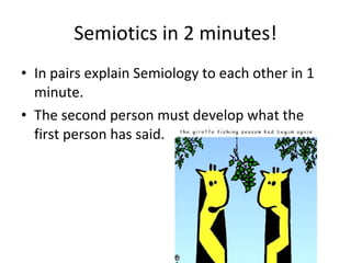 Hegemony denotation connotation barthes | PPT