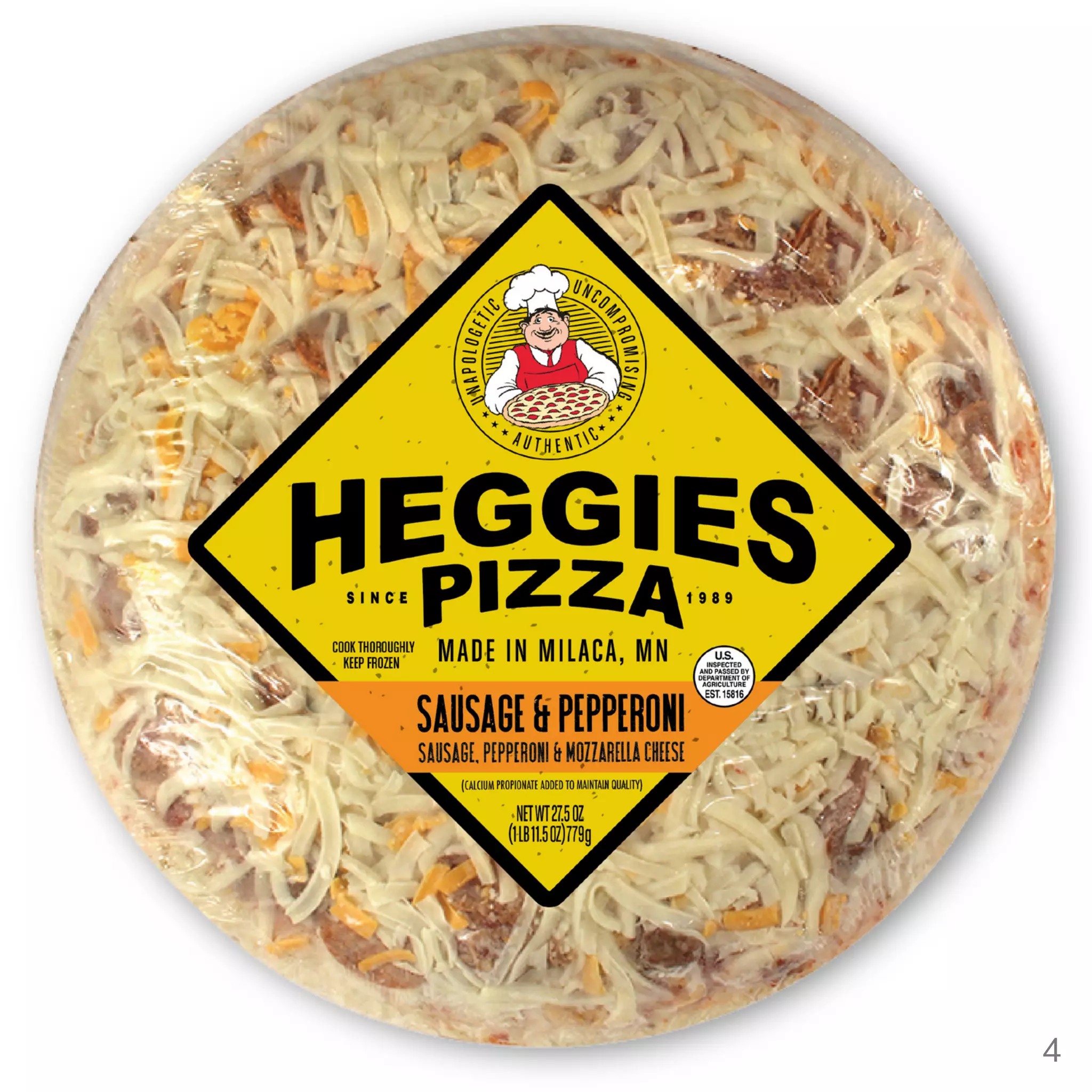 Heggies Pizza Label Concepts | PDF