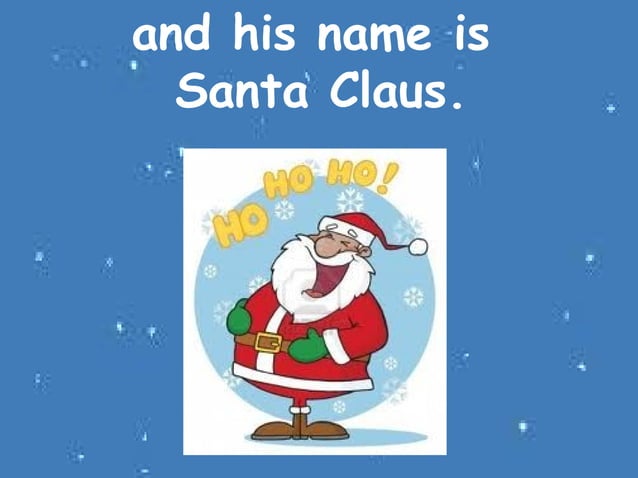 He has a red red coat | PPT