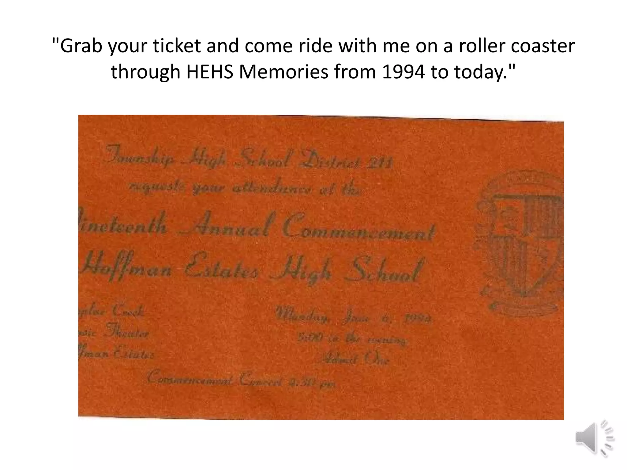 HEHS Memories | PPTX | Anniversary | Personal Celebrations & Life Events