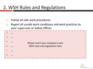 Health and and personal safety , occupational safety | PPTX