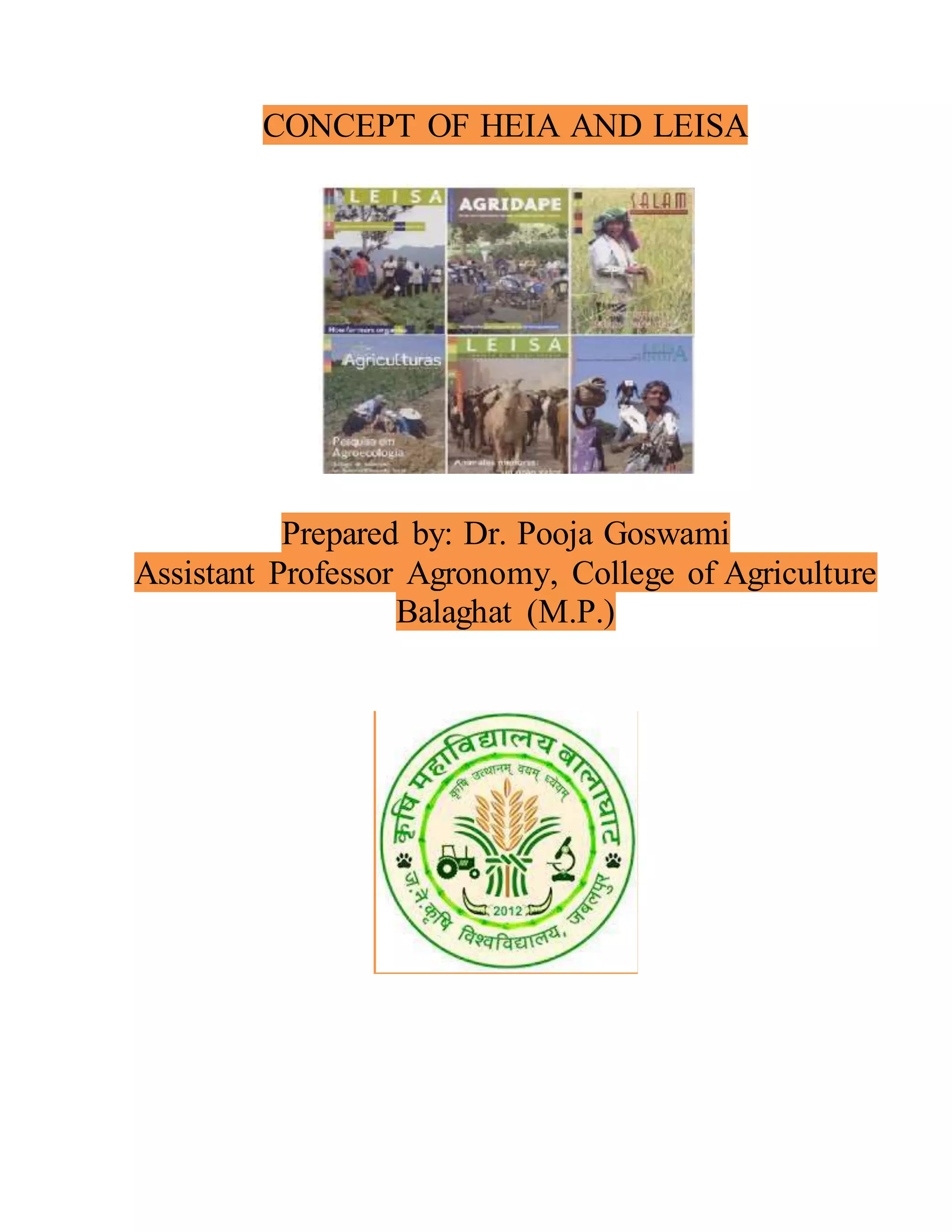 HEIA and LEISA | DOCX