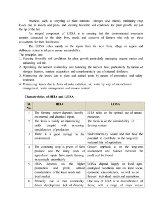 HEIA and LEISA | DOCX