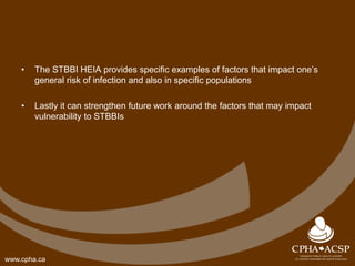 STBBI Health Equity Impact Assessment Tool | PPTX