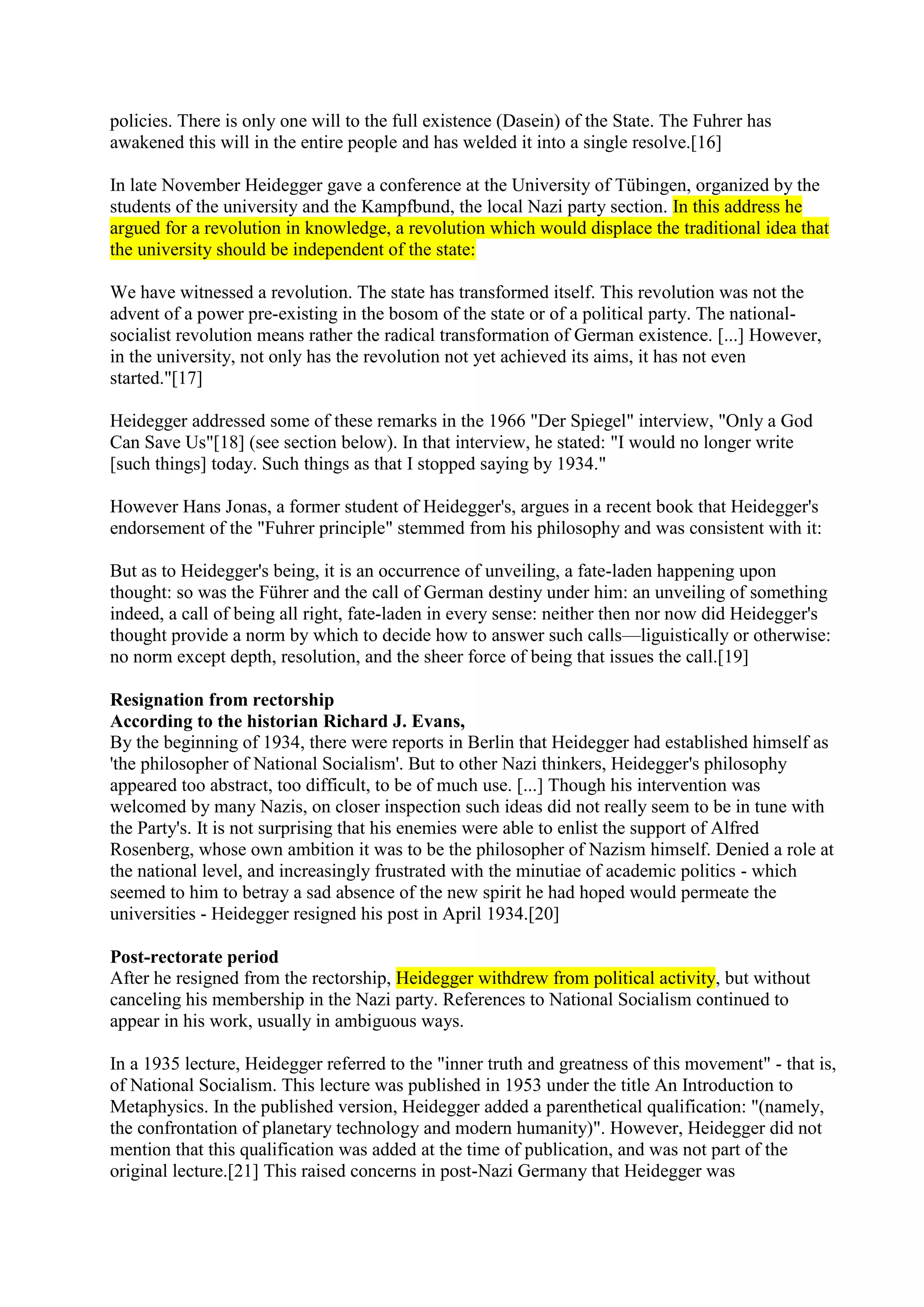 Heidegger and nazism | PDF