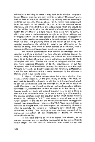 Heidegger and tragedy, by michael gelven | PDF