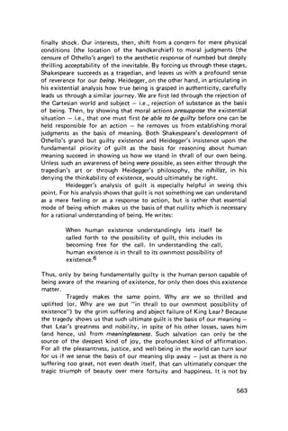 Heidegger and tragedy, by michael gelven | PDF