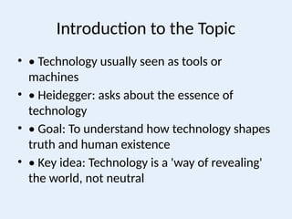 Heidegger_Technology_Pictures_Expanded.pptx