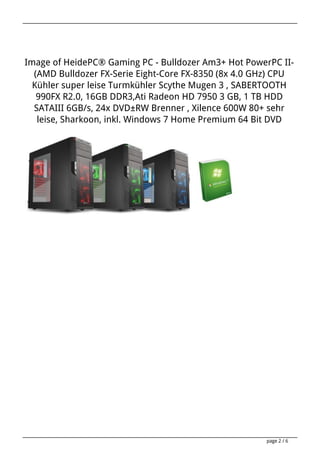 Heidepc gaming-pc-bulldozer-am3-hot-powerpc-ii-amd-bulldozer-fx-serie ...