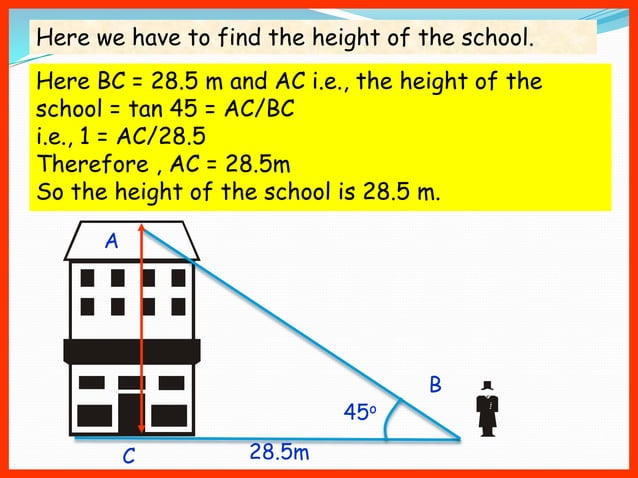 Height and distances | PPTX