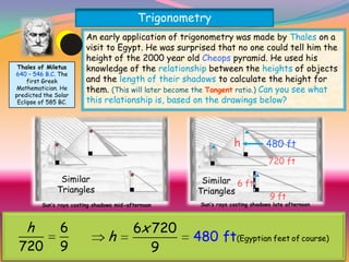 Height and distances | PPTX