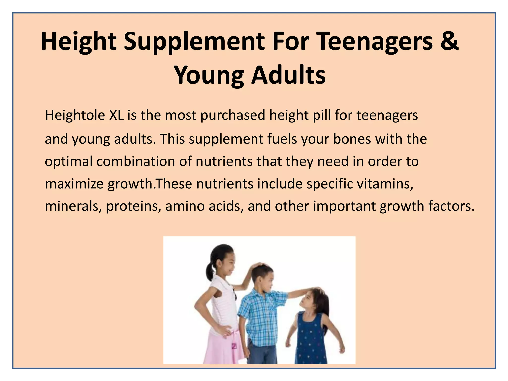 Grow Taller Naturally, Height Increase Supplement, height growth | Hashmi Dawakhana | PPTX