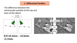 Height measurement of aerial photograph | PPTX