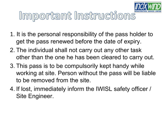 Height pass cum i card copy | PPT