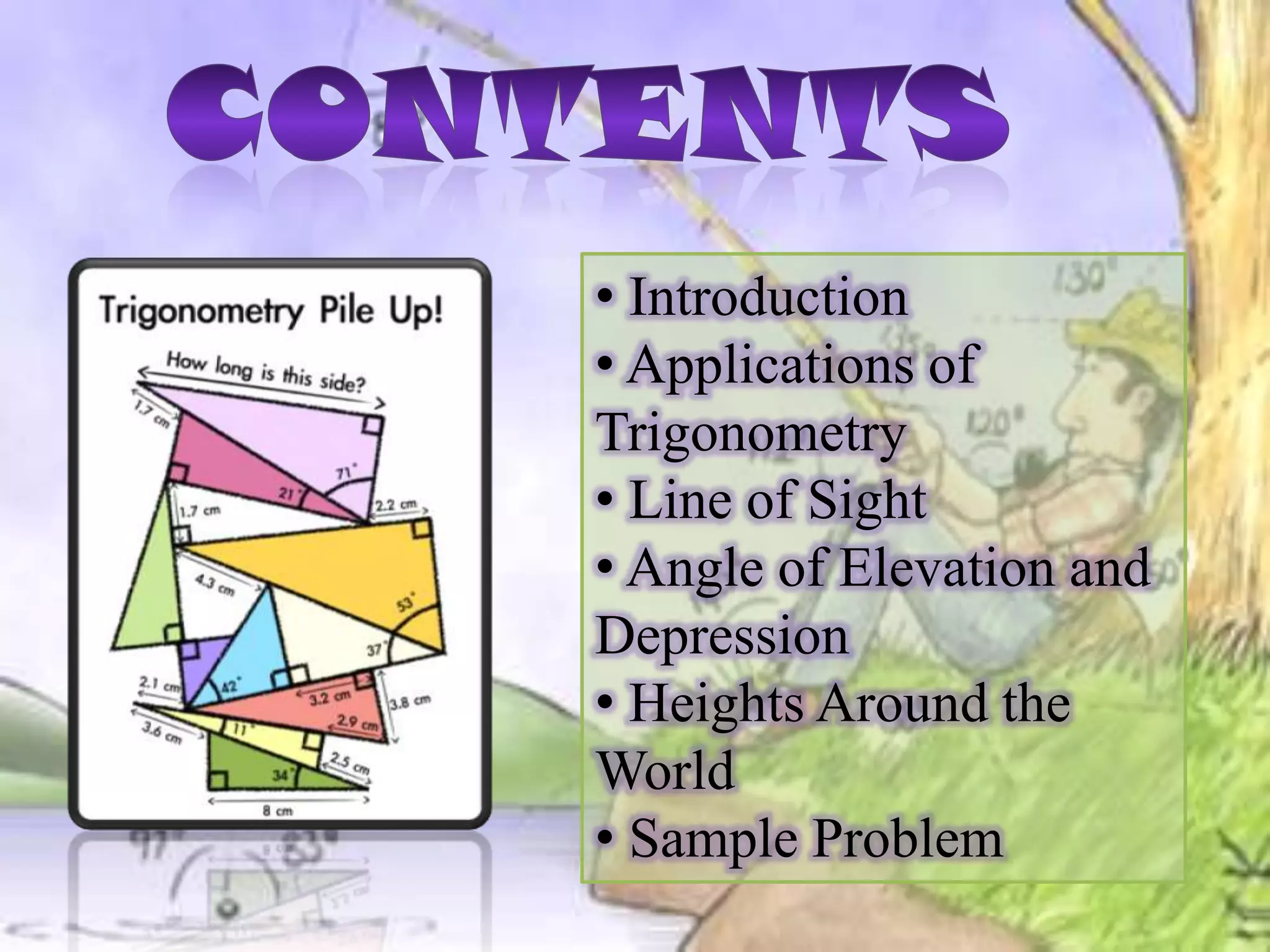 Some Applications of Trigonometry | PPTX