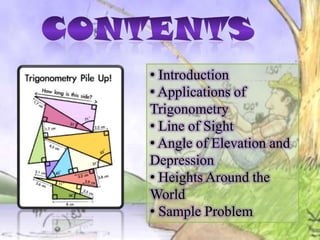 Some Applications of Trigonometry | PPTX