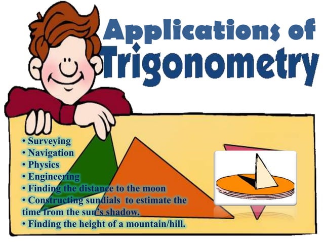 Some Applications Of Trigonometry Ppt