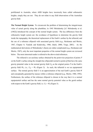 Height systems and vertical datums | PDF