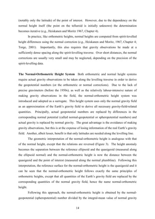 Height systems and vertical datums | PDF