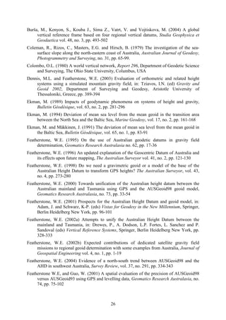 Height systems and vertical datums | PDF