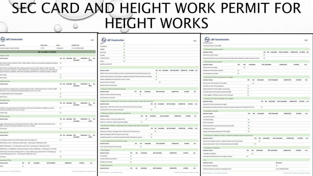 Height work compliance | PPTX