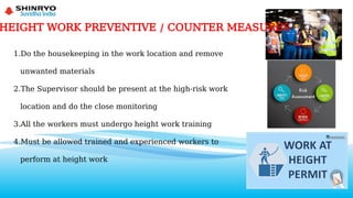 Height work preventive measures as per bocw act and factory act.pptx