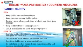 Height work preventive measures as per bocw act and factory act.pptx