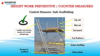 Height work preventive measures as per bocw act and factory act.pptx