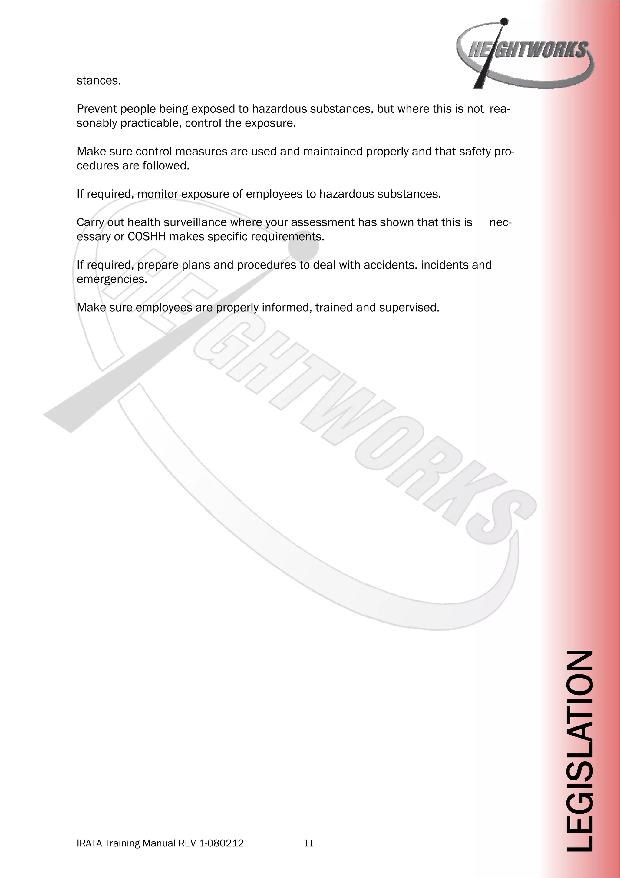 Heightworks IRATA Manual | PDF