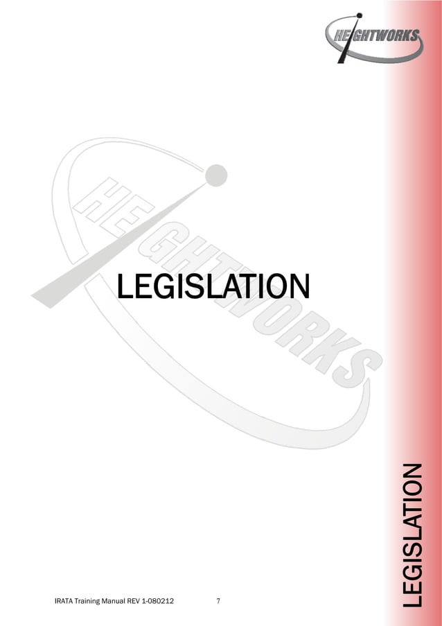 Heightworks IRATA Manual | PDF | Climbing | Extreme Sports