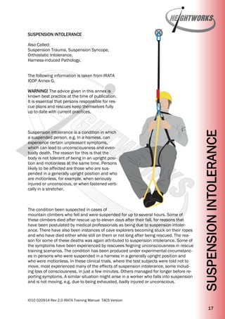 Heightworks IRATA Training Manual Version 2 - Rope Access Training ...
