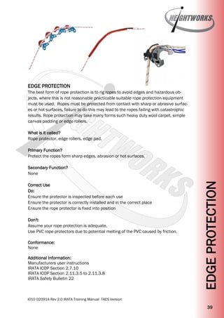 Heightworks IRATA Training Manual Version 2 - Rope Access Training ...