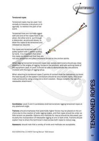 Heightworks IRATA Training Manual Version 2 - Rope Access Training ...