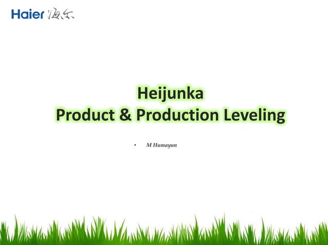 Heijunka (lean for losses) | PDF