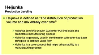 Heijunka, Standard work and Kaizen.pdf | Business | Business and Finance