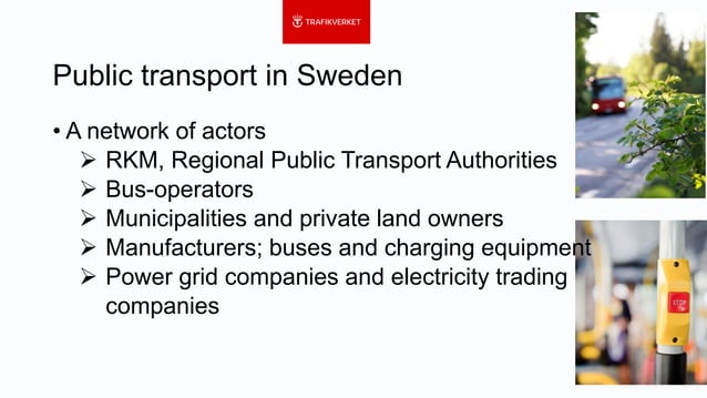 E-buses and Electric Roads in Sweden | PPT