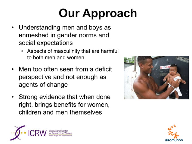 Men and Boys in Gender Research - IFPRI Gender Methods Seminar | PPTX ...