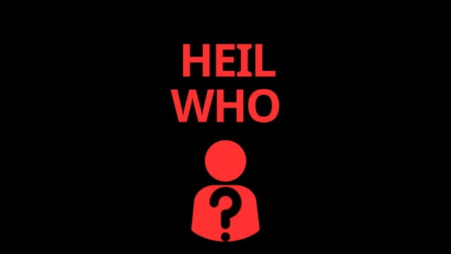 HEIL WHO english ted talk and inspiration | PPTX