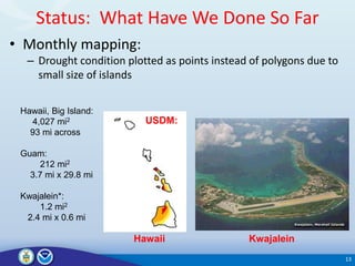 Drought Analysis in the US Affiliated Pacific Islands | PPT