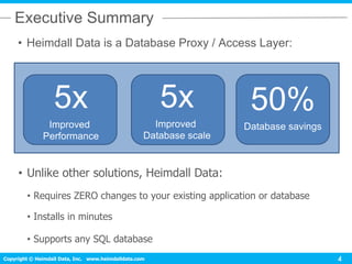 Heimdall Data Overview 2018 | PDF | Databases | Computer Software and Applications