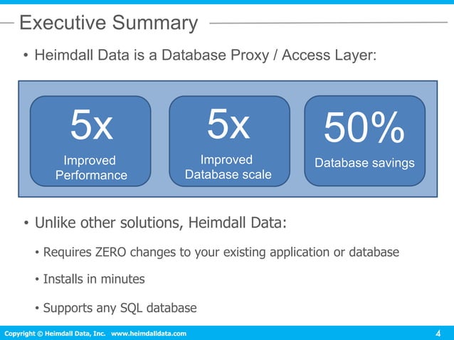 Heimdall Data Overview 2018 | PPT